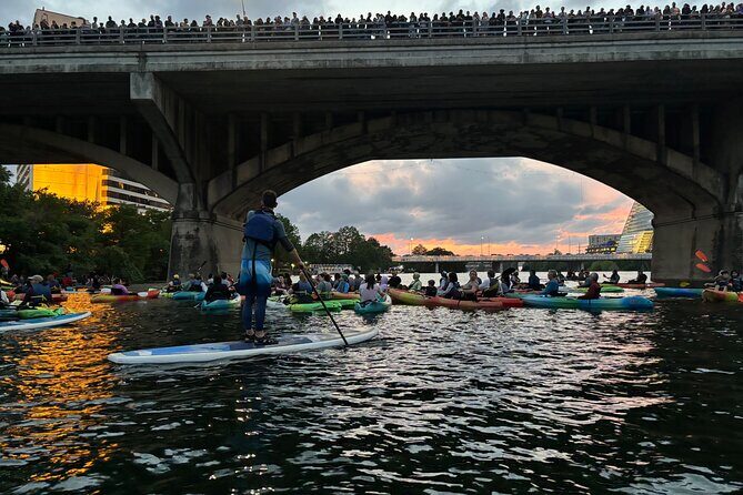 Congress Avenue Bat Bridge Paddleboard Tour - An Authentic Look at the Congress Avenue Bat Bridge Paddleboard Tour