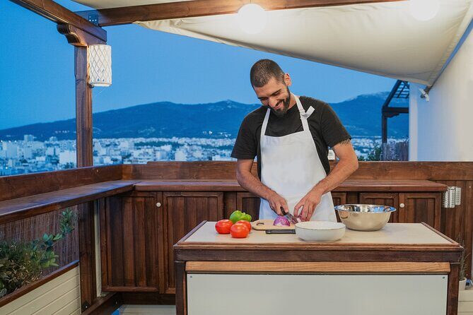 Cooking Class at Diamond Roof Garden - An Authentic Greek Cooking Experience with a View