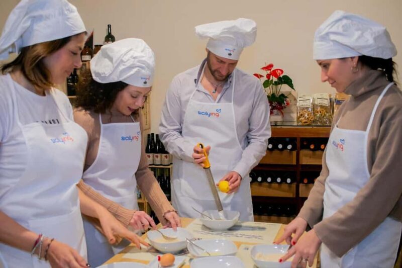 Cooking class, visit to the Catania market and light lunch - Authenticity, Fun, and Learning