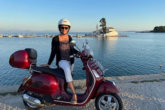Corfu 300cc Vespa Scooter Rental - Riding the Routes