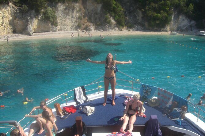 Corfu boat trip, swimming & BBQ - The Crew and Atmosphere