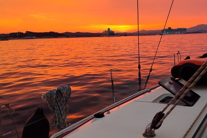 Corfu Island Sunset Cruise on Sailing Boat - Key Points