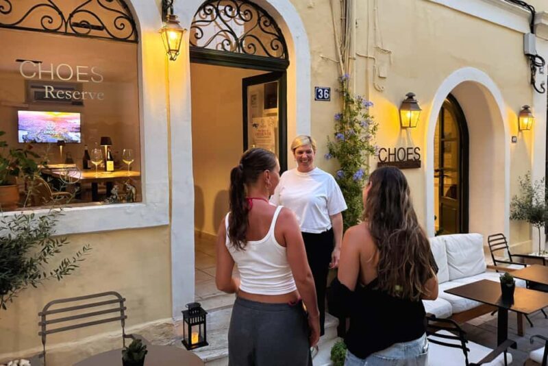 Corfu Old Town: Boutique Wine Tasting at CHOES Reserve - The Experience — Beyond Just Tasting