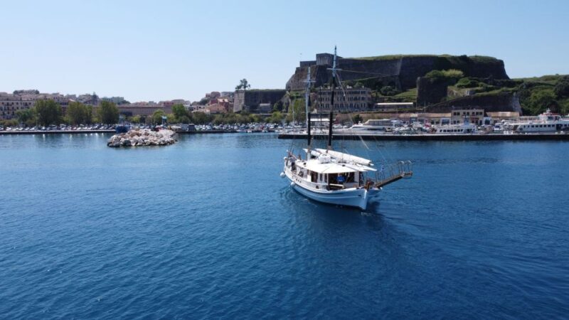 Corfu Town: Full-Day Cruise with Lunch, Drinks & Swim Stops - Erimitis Forest Bay: A Natural Sanctuary
