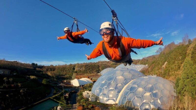 Cornwall: Eden Project Zip Wire Experience - What You Can Expect from the Experience