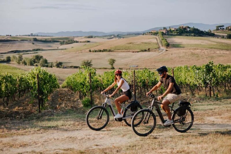 Cortona: Val di Chiana E-Bike Tour with Optional Wine Lunch - The Winery and Lunch Experience
