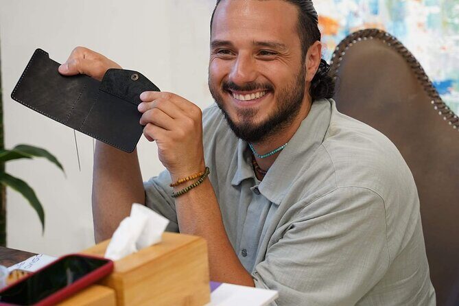 Cosmo Open Workshop in Batumi. Leather Wallet crafting Masterclas - Group Size, Price, and Practical Details