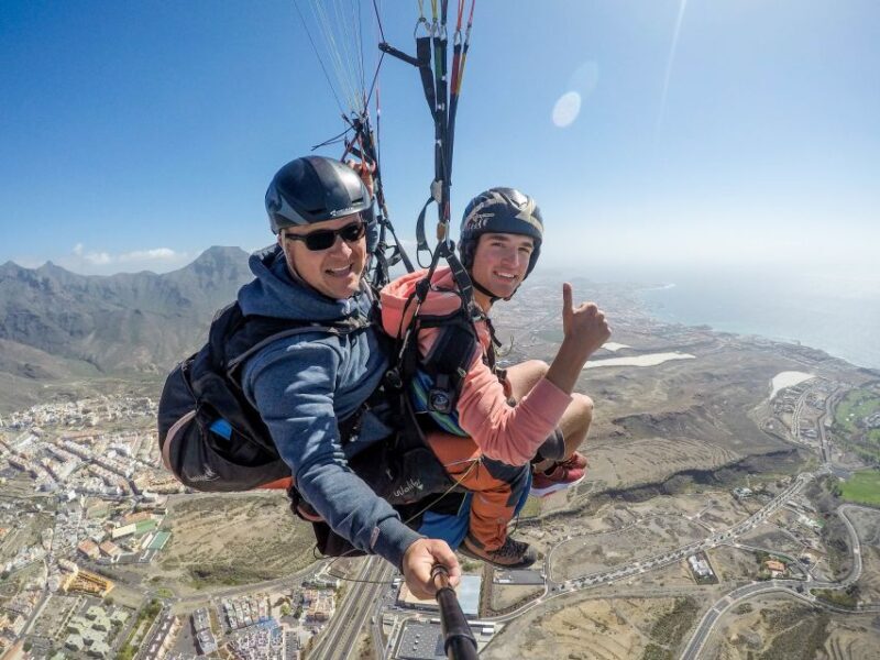 Costa Adeje: Tandem Paragliding Flight with Free Pickup - Key Points