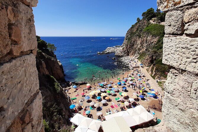 Costa Brava Beach Tour from Barcelona to Tossa de Mar - Transportation and Group Size