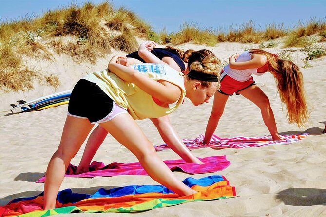Costa da Caparica Surf and Yoga from Lisbon - The Surf & Yoga Experience  
