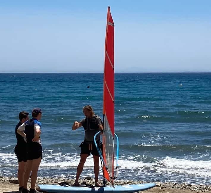 Costa del Sol: Beginner class Dynamic Windsurfing - Whats Included and Whats Not
