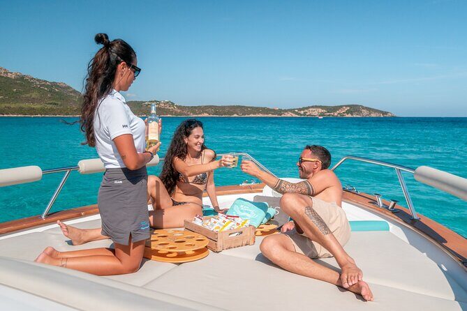 Costa Smeralda Boat Tour by Hybrid Boat with Swim Stops &Aperitif - The Sum Up