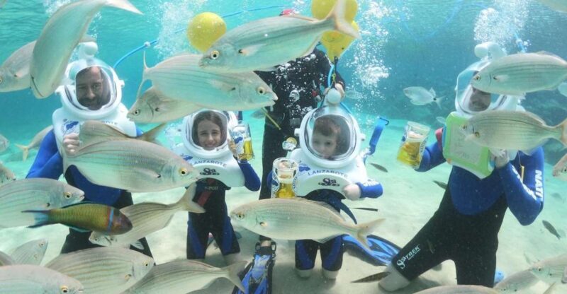 Costa Teguise : Underwater Sea Trek Experience - The Itinerary and What to Expect