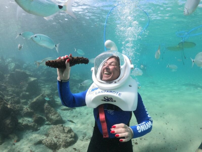 Costa Teguise : Underwater Sea Trek Experience - Equipment and Comfort