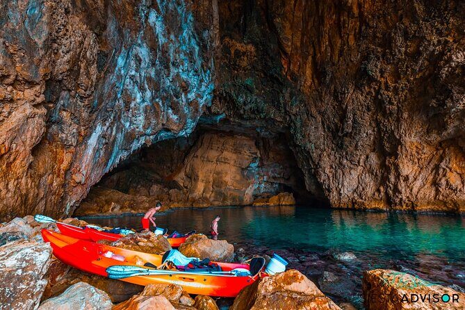 Cova dels Orguens: Cave Exploring Kayak & Snorkel Tour in Javea - The Itinerary: A Closer Look at the Stops