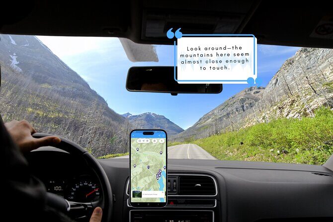 Cowboy Trail and Waterton Park Smartphone Audio Driving Tour - Key Points