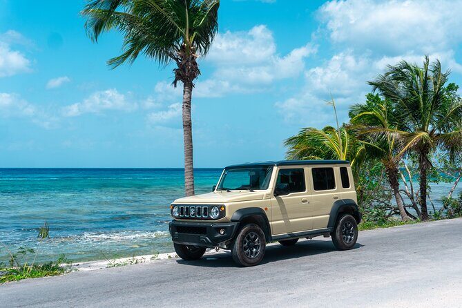 Cozumel 4x4 Adventure Punta Sur and Virgin Beach All Inclusive - Key Points