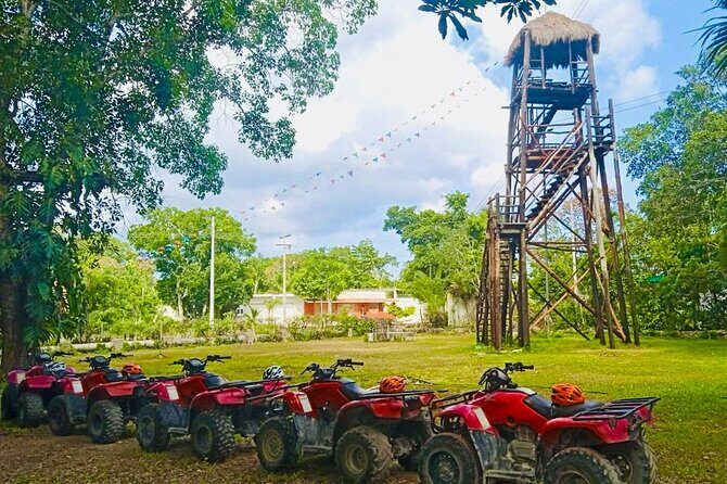 Cozumel Jungle ATV Adventure and Unlimited Beach Break - Group Size and Duration