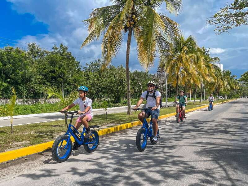 Cozumel: North Shore E-Bike Adventure & Beach Break - The Ride & Scenic Highlights