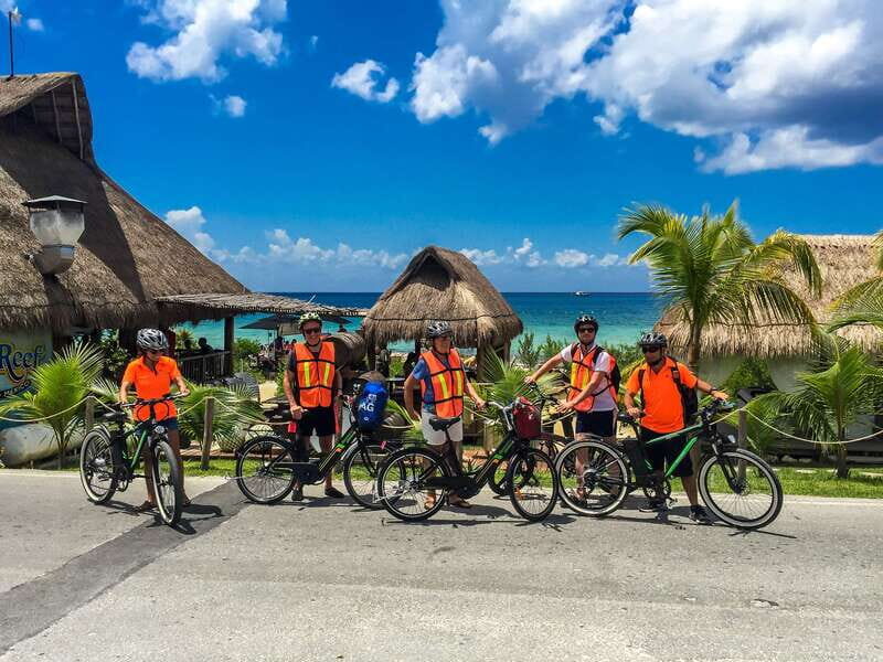 Cozumel: West Coast E-Bike and Snorkeling Tour - Key Points