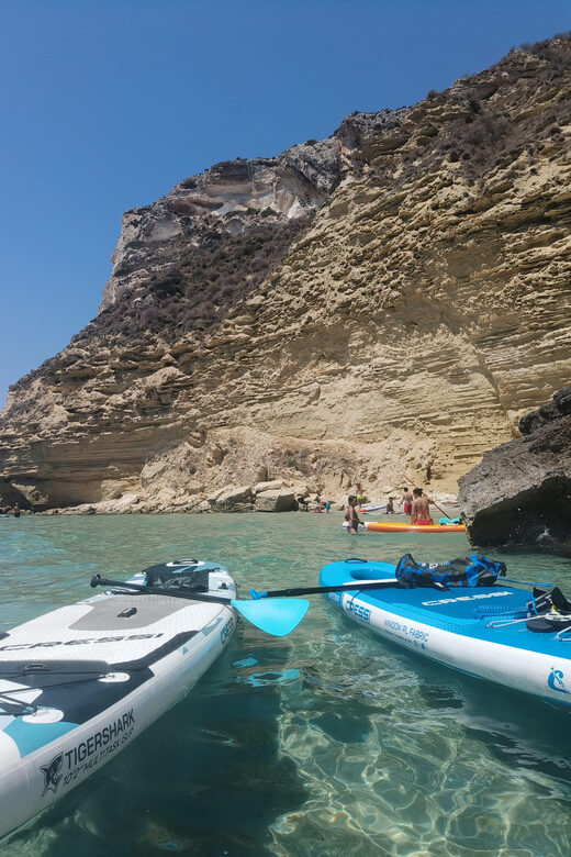 Crabonaxa: Stand up paddle SELLA Diavolo Poetto Calamosca - What to expect from the route