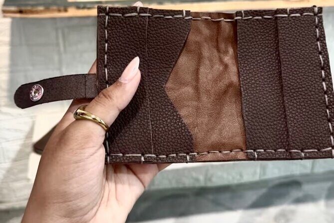 Create your own leather wallet in Florence + coffee - Authentic Experiences and Why They Matter