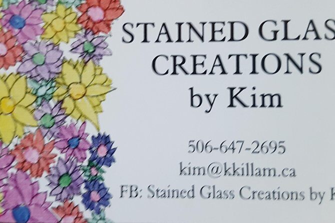 Create your own Stained Glass Masterpiece - The Experience in Detail