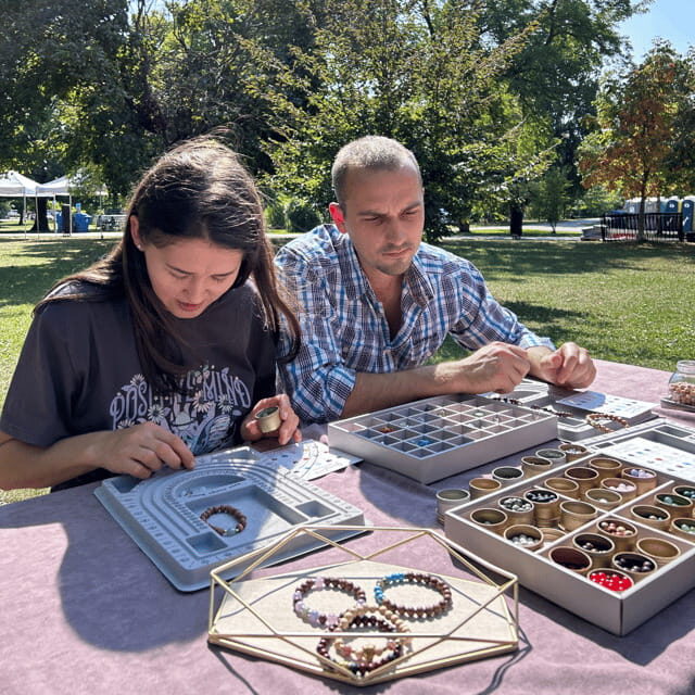 Creative Jewelry Workshop - Let's Make Stretch Bracelets - The Experience in Detail