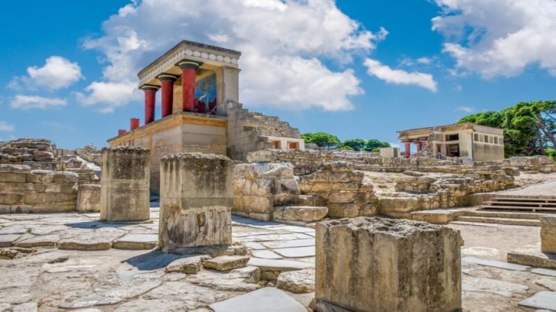 Crete: Knossos E-Ticket with Audio Guide & Optional Museum - Key Points