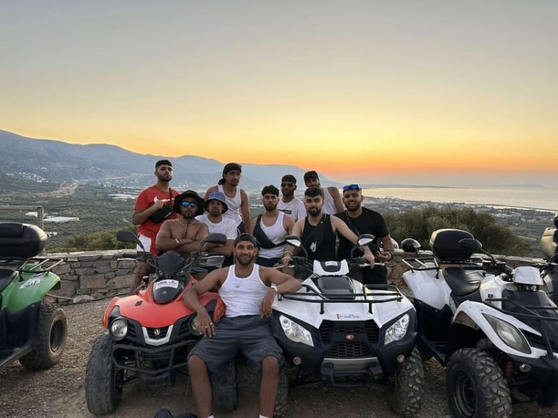Crete: Off-Road Quad Safari Evening Tour with Hotel Transfer - Key Points