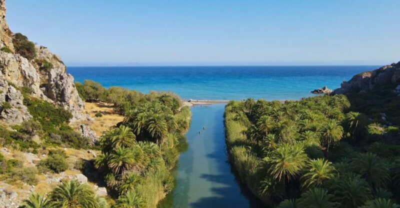 Crete: Preveli Tropical Beach and Palm Forest - The Journey to Crete’s Natural Gem