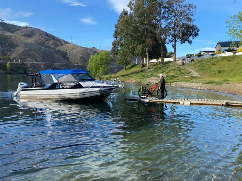 Cromwell: Lake Dunstan Boat & eBike Tour with Winery Lunch - Key Points