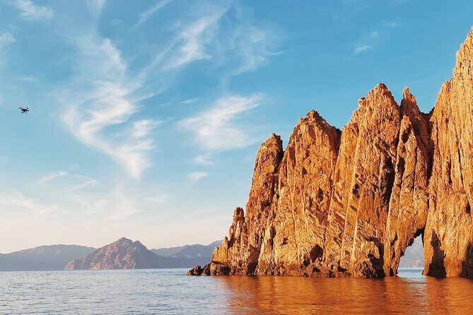 Cruise Sunset Aperitif Scandola/Gulf Porto/Piana Boat 12p - Exploring Corsica’s Coastal Gems by Boat