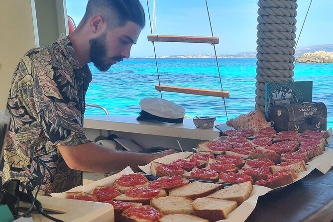 Cruise to White Rocks & Xi Beach with lunch and wine - An Overview of the Experience