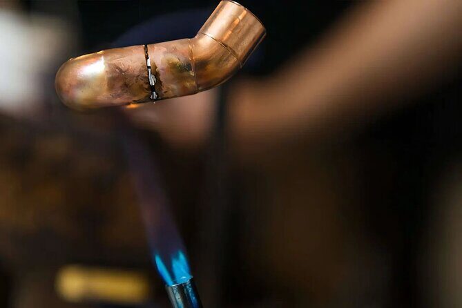 Custom Copper Lamp Making Class - Brooklyn, New York - The Experience in Detail