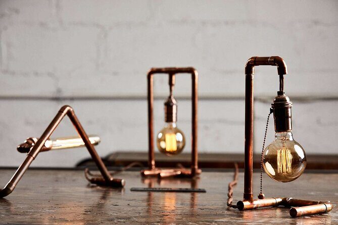 Custom Copper Lamp Making Class - Brooklyn, New York - The Sum Up
