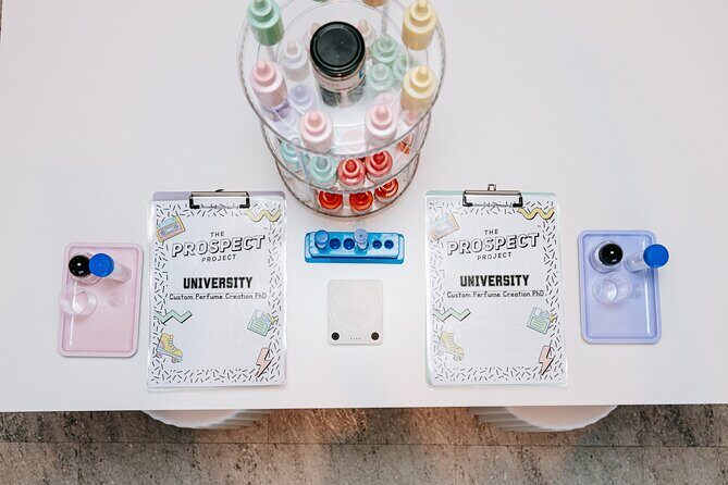 Custom Perfume Creation Acivity - The Sum Up