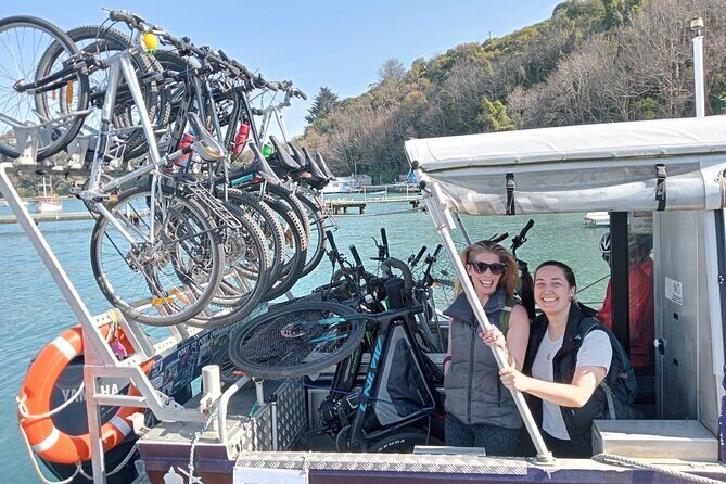 Cycle Ferry, Dunedin Harbour Cycle Trail - Key Points