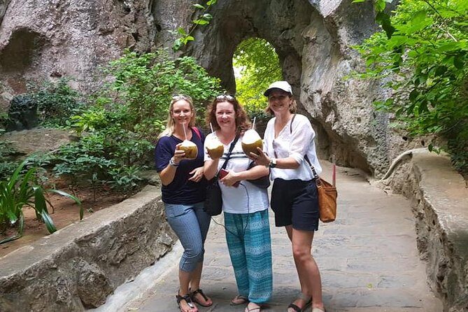 Da Nang Evening Tour with Marble Mountain, Monkey Mountain, Dragon Bridge - Key Points