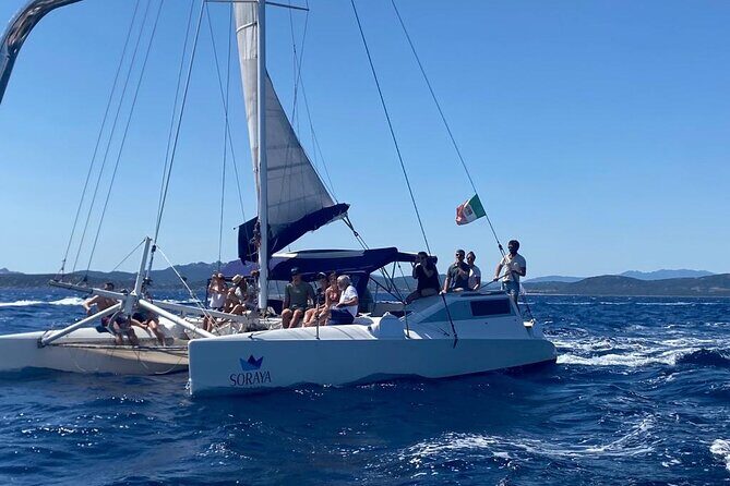Daily cruise on a sailing catamaran on the La Maddalena archipelago - What to Expect on the Water