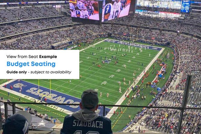 Dallas Cowboys Football Game Ticket at AT&T Stadium - Who Will Love This Experience?