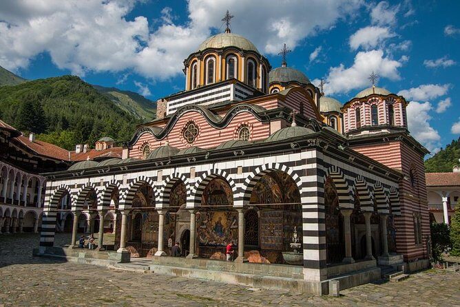 Day tour to Rila monastery, hiking to the cave of St. John and Boyana church - Stop 1: Rila Monastery