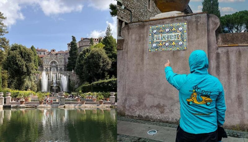 Day trip Rome by car : Tivoli Unesco Villa D'este & Hadrian - Introduction