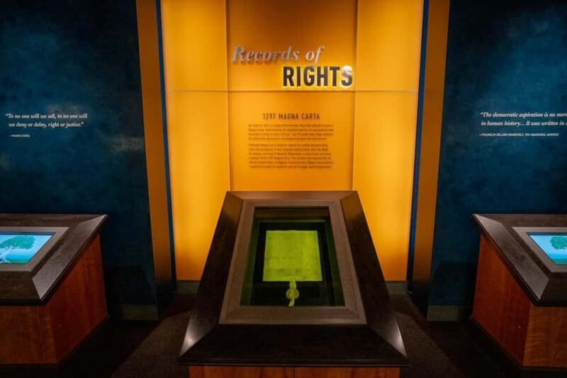 DC: Archives & Portrait Gallery Skip-the-Line Tour 6ppl Max - Key Points