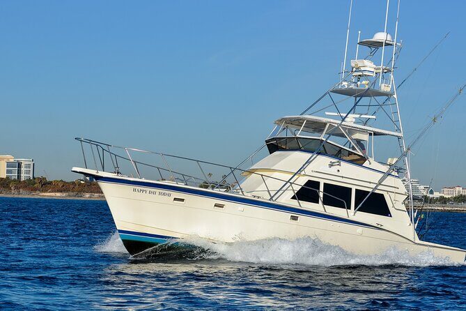 Deep sea fishing charters in Fort Lauderdale aboard 52' Hatteras - Key Points