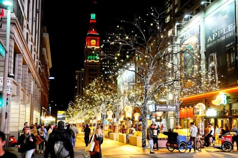 Denver: Holiday Lights and Sights Walking Tour - Key Points