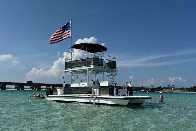 Destin Private Crab Island Boat Excursion - Key Points