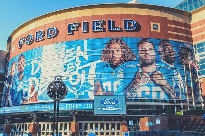 Detroit Lions Football Game Ticket at Ford Field - Key Points