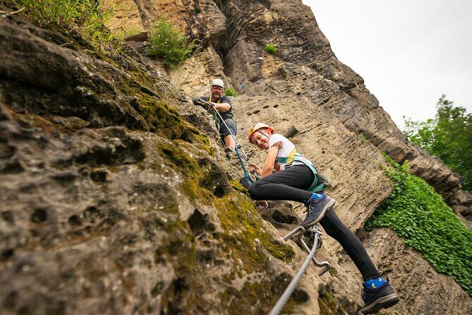 Dín Via Ferrata Tour in Bohemian Switzerland - Exploring the Itinerary: What to Expect