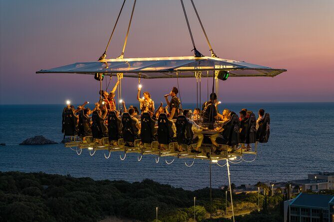 Dinner in the Sky Dubrovnik - Dine 50m above ground - The Food & Drinks